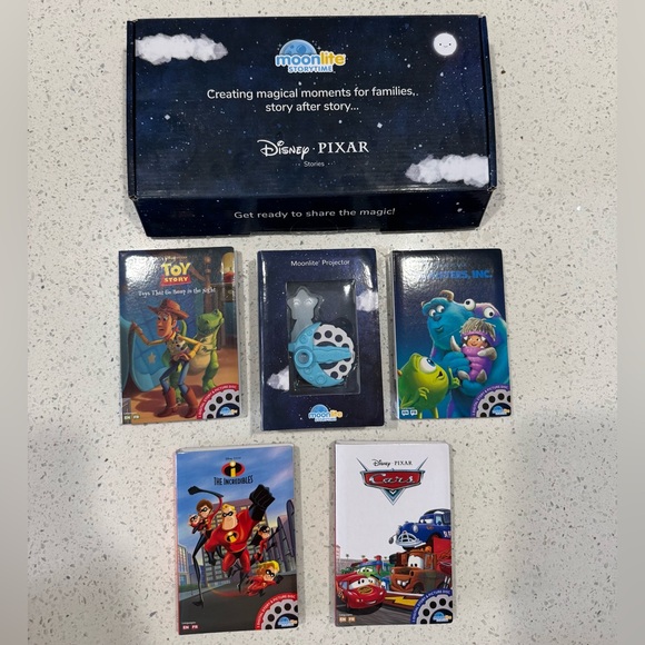 Toys | Disney Pixar Moonlite Storybook Projector Set | Poshmark
